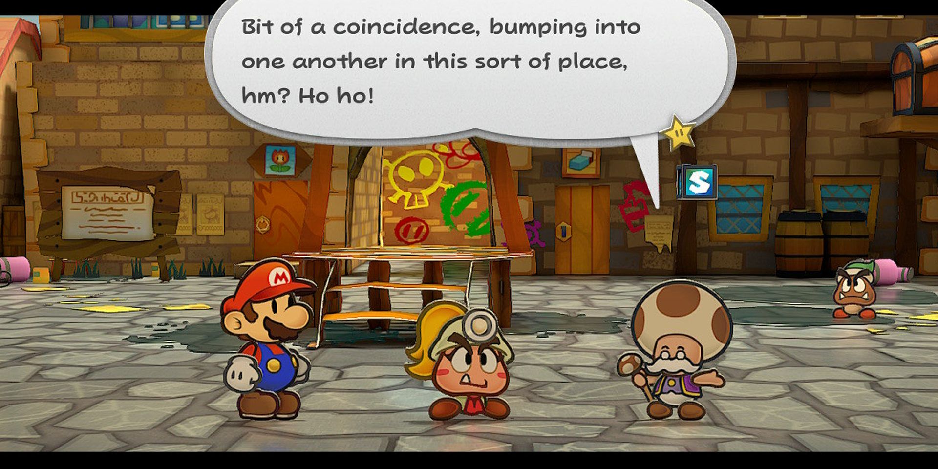 Papel Mario Toadsworth