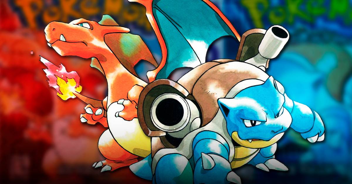 Red And Blue Pokemon Love