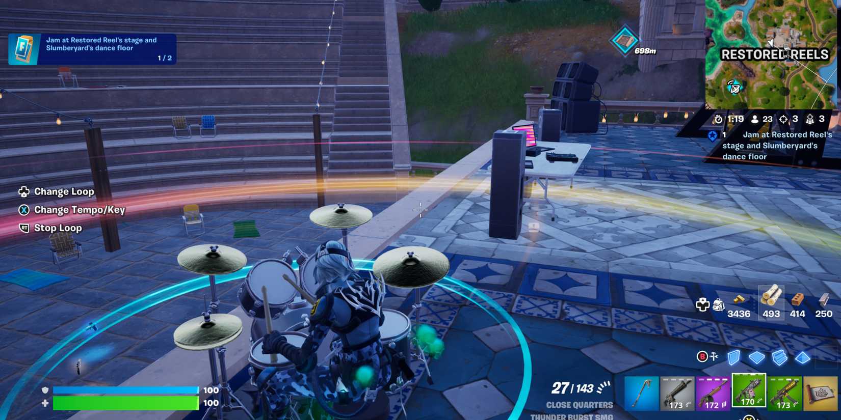 How to Jam in Fortnite