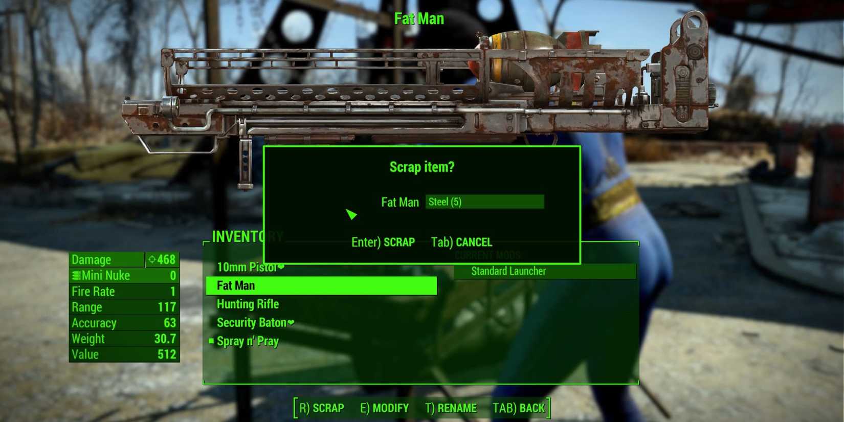 How To Scrap Items In Fallout 4