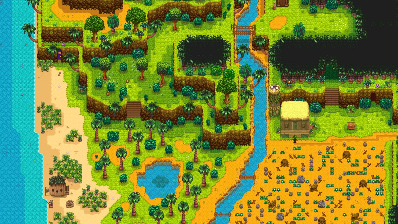 Stardew Valley: All Ginger Island Hidden Areas Guide