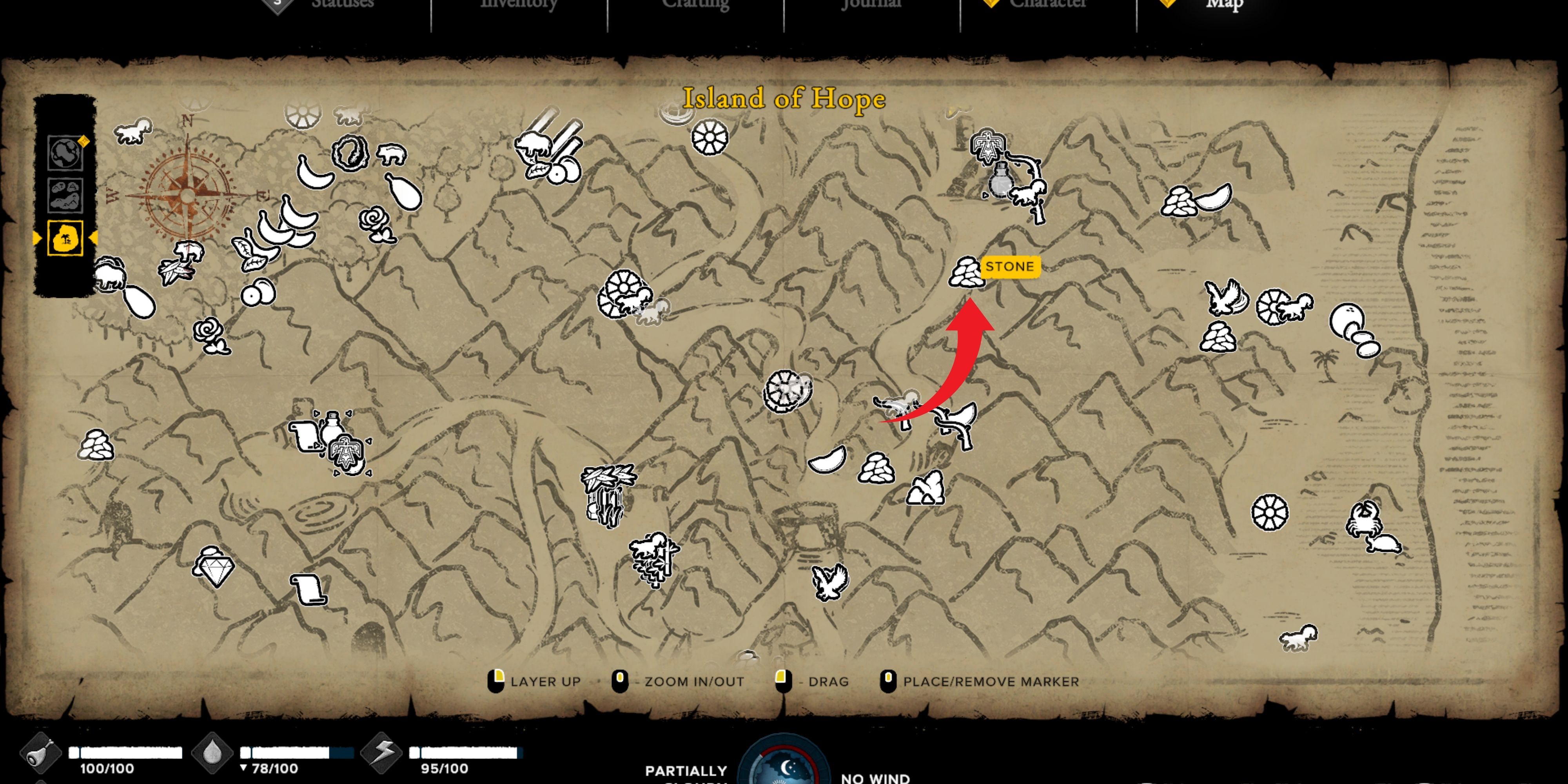 Fountain Of Youth Treasure Map