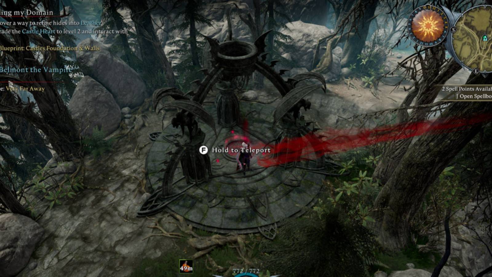 V Rising: How to Teleport With Resources