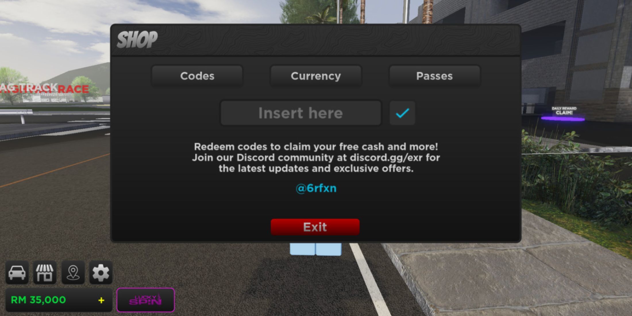 Roblox: The Ride Codes