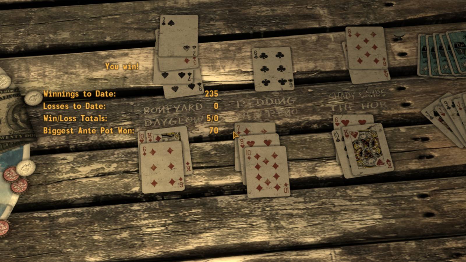 How to Play Caravan & Win in Fallout: New Vegas