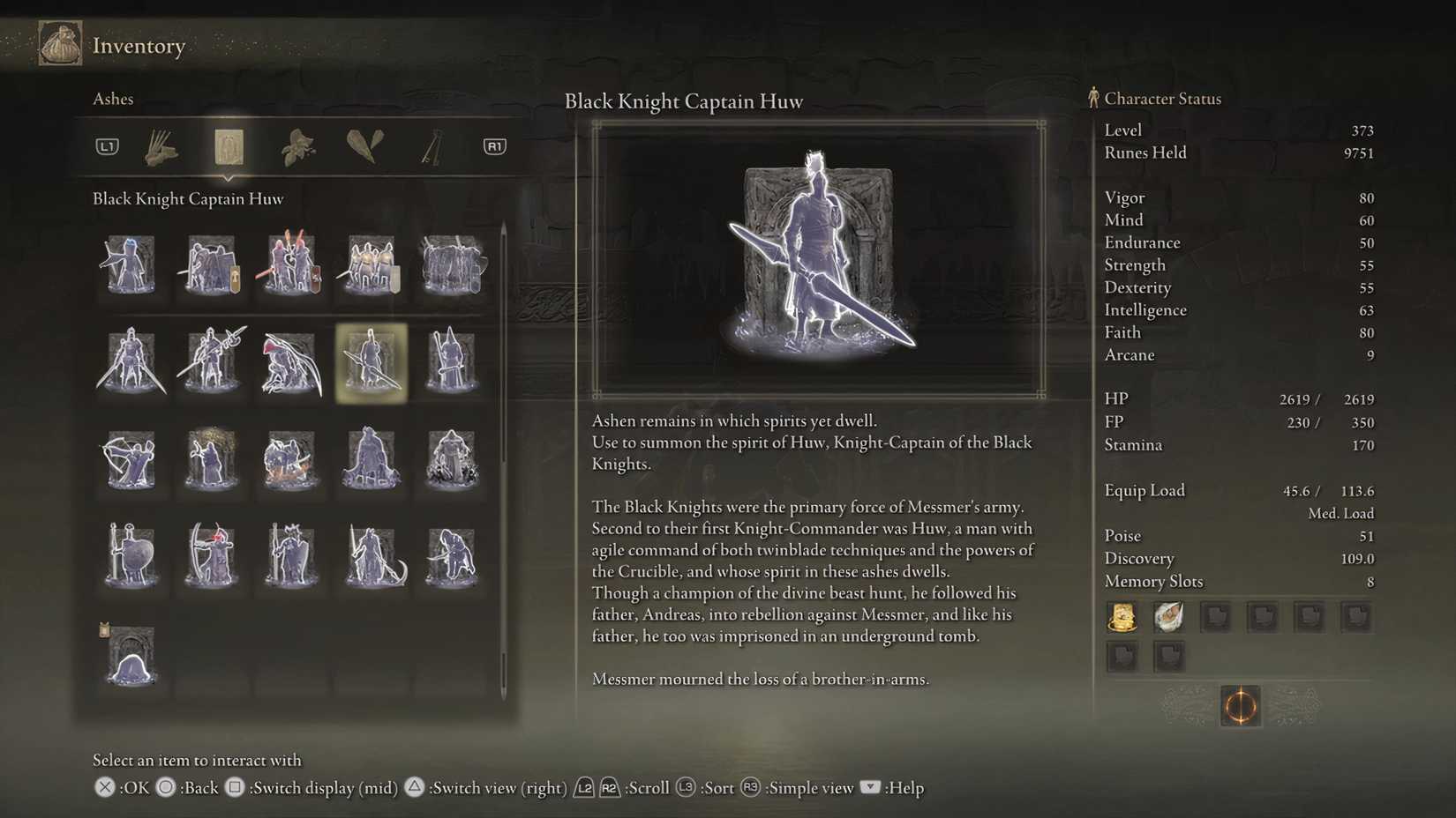 How To Get Black Knight Captain Huw Ashes In Shadow Of The Erdtree