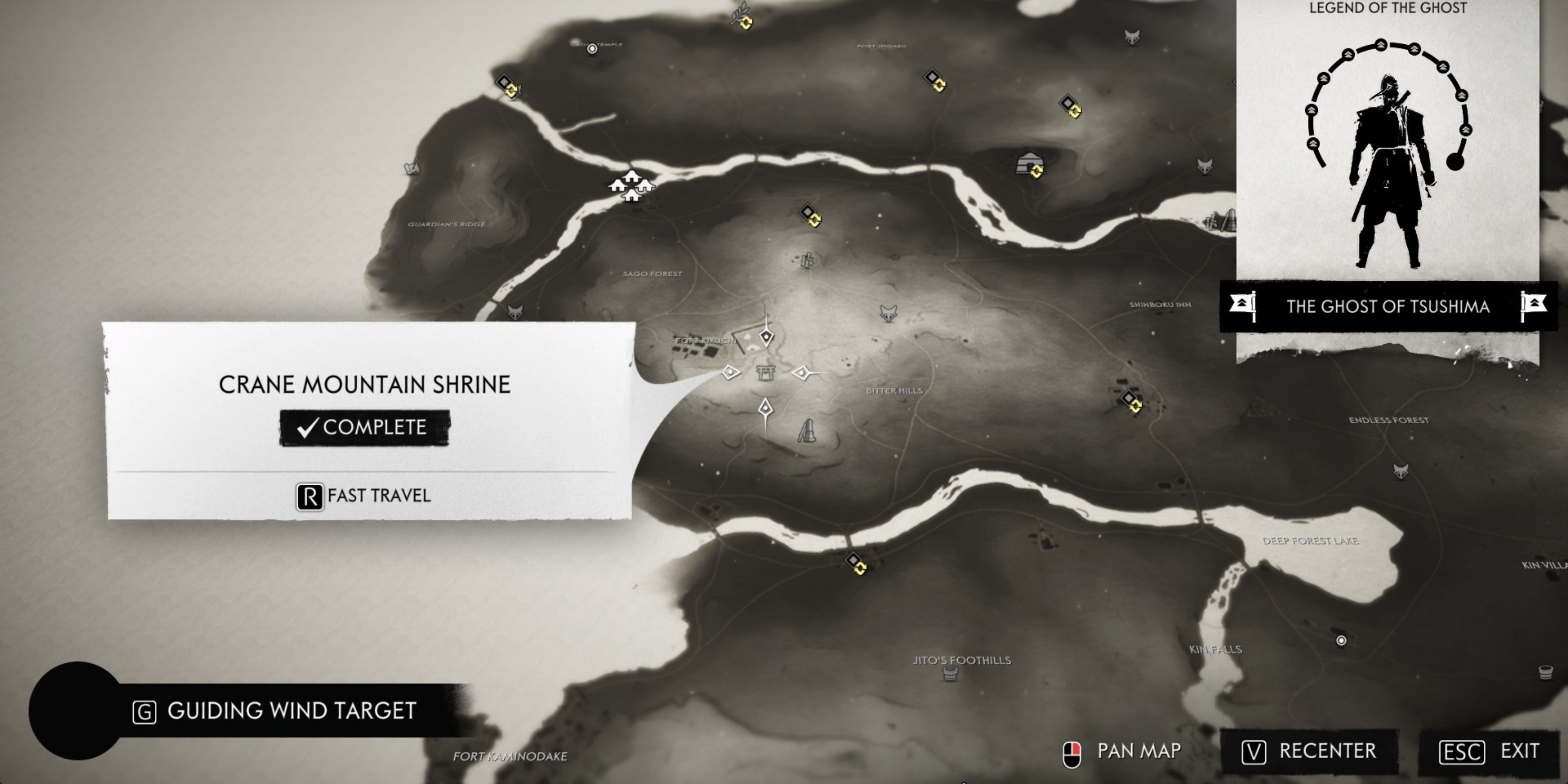 All Shrine Locations in Ghost of Tsushima
