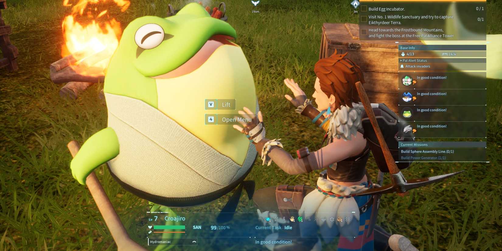 Croajiro Location in Palworld