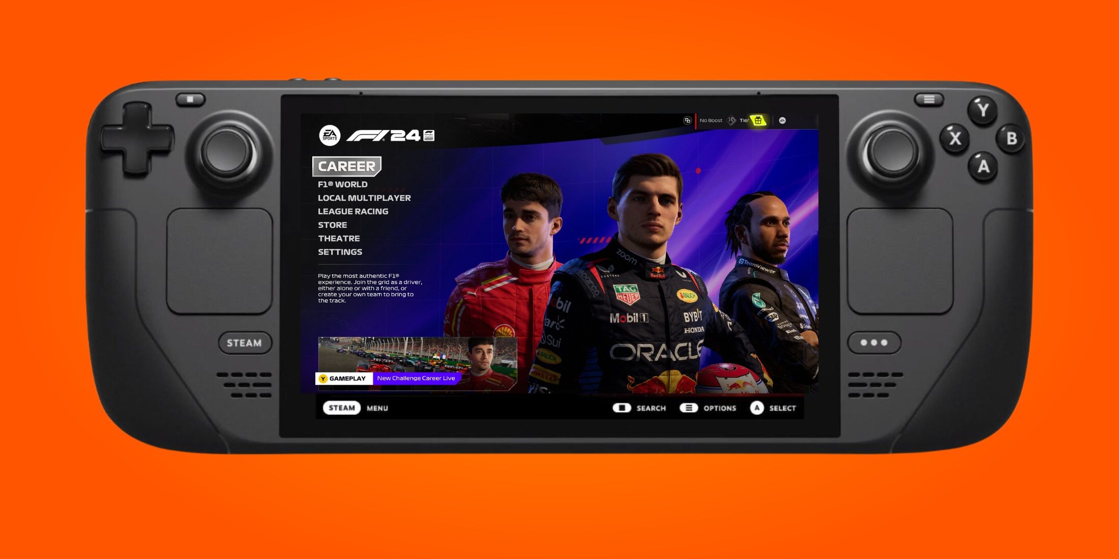 Can You Play F1 24 on the Steam Deck?