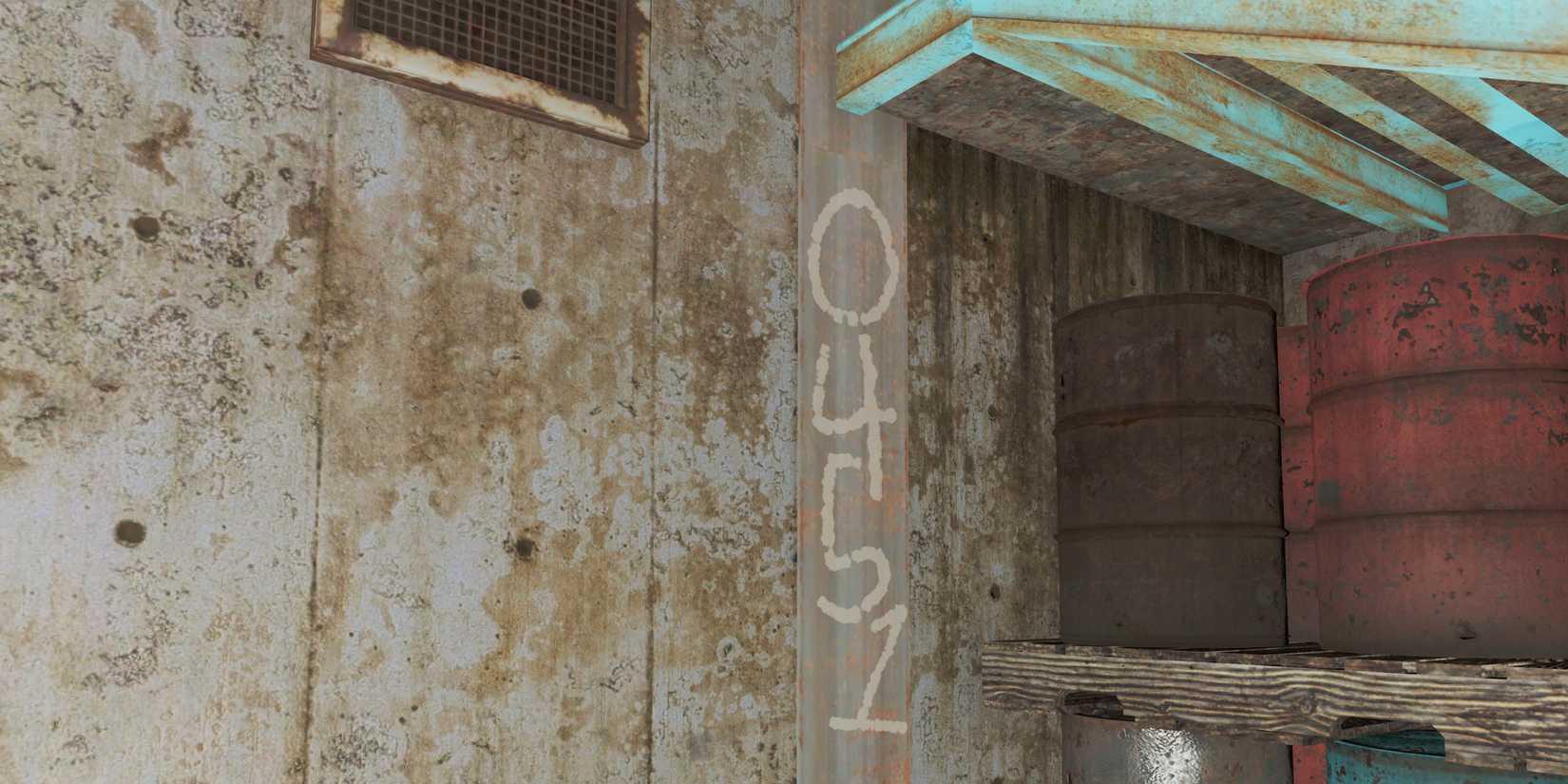 Fallout 4: Vitale Pumphouse Code Puzzle Solution