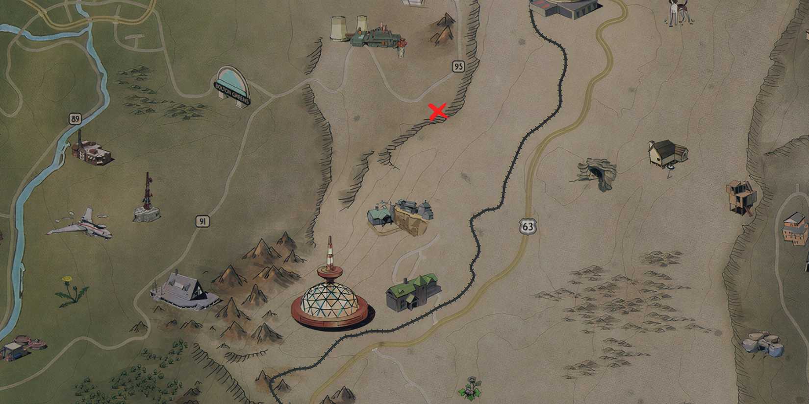 Where to Find Seneca Rocks Visitor Center in Fallout 76