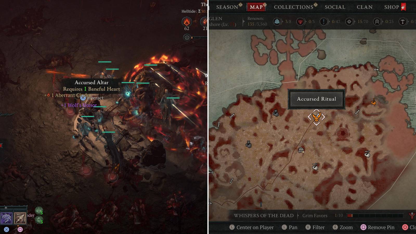 How To Complete Accursed Rituals In Diablo 4