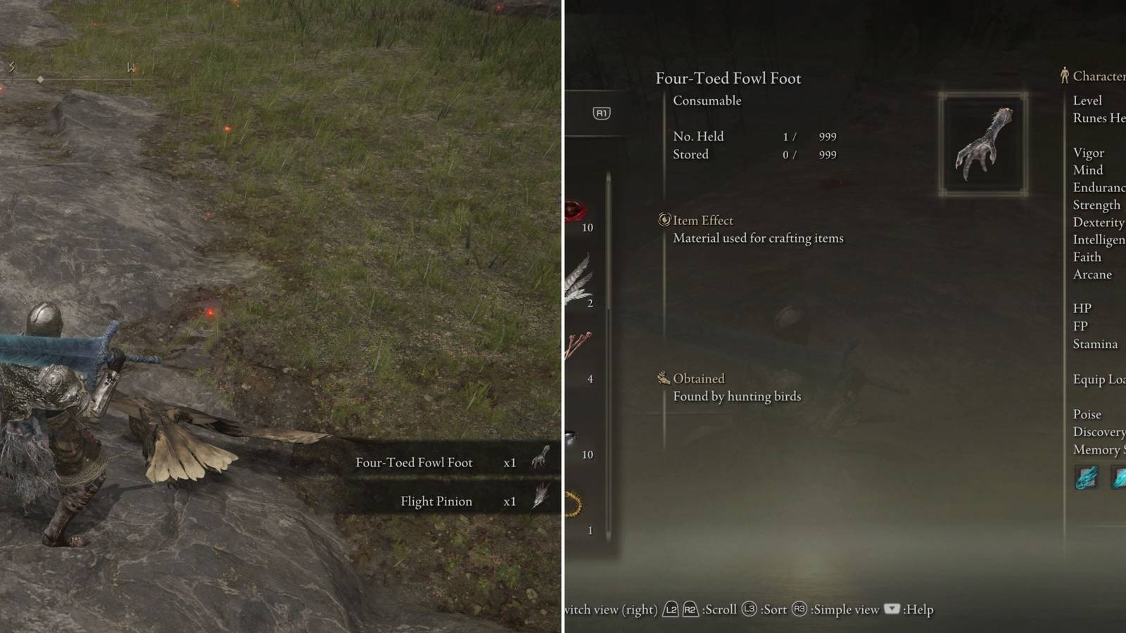 Elden Ring: Where To Farm Four-Toed Fowl Foot