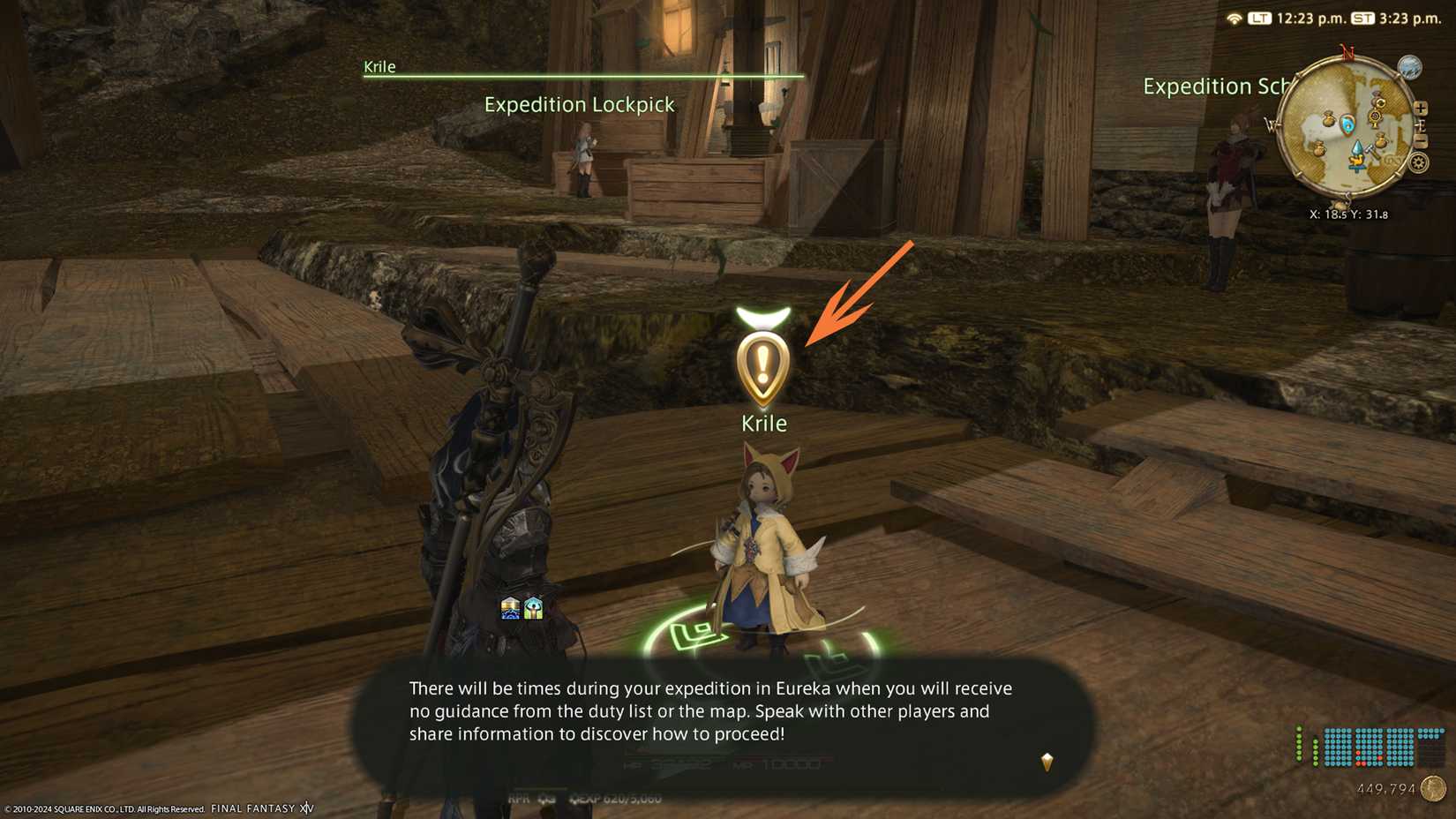 Final Fantasy 14: The Forbidden Land, Eureka Guide