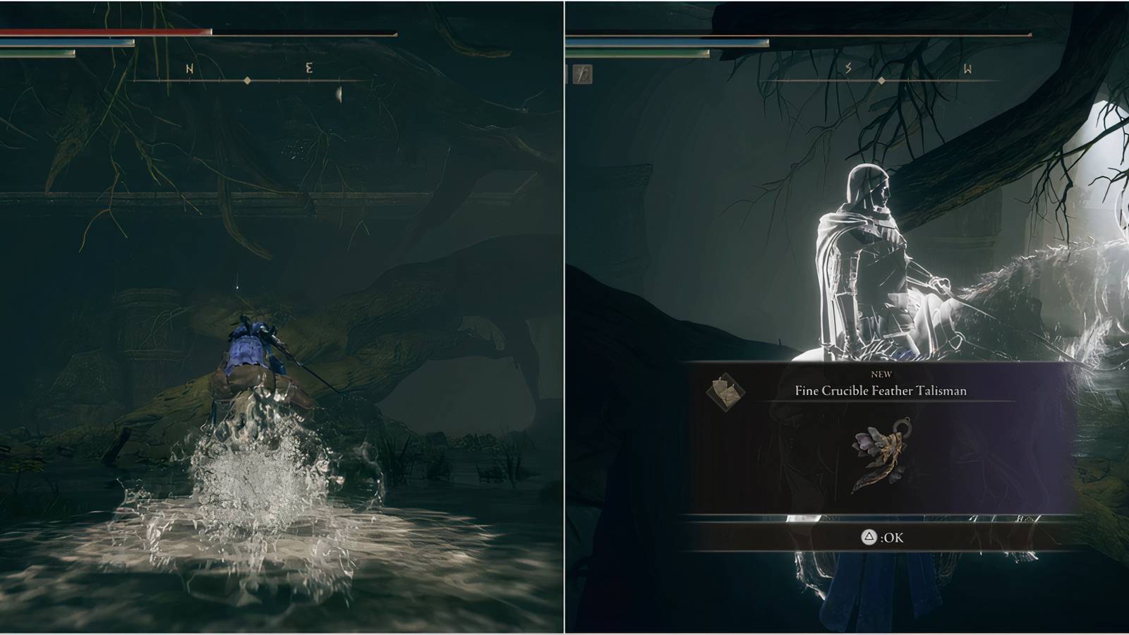 Elden Ring: Shadow of the Erdtree - Fine Crucible Feather Talisman ...