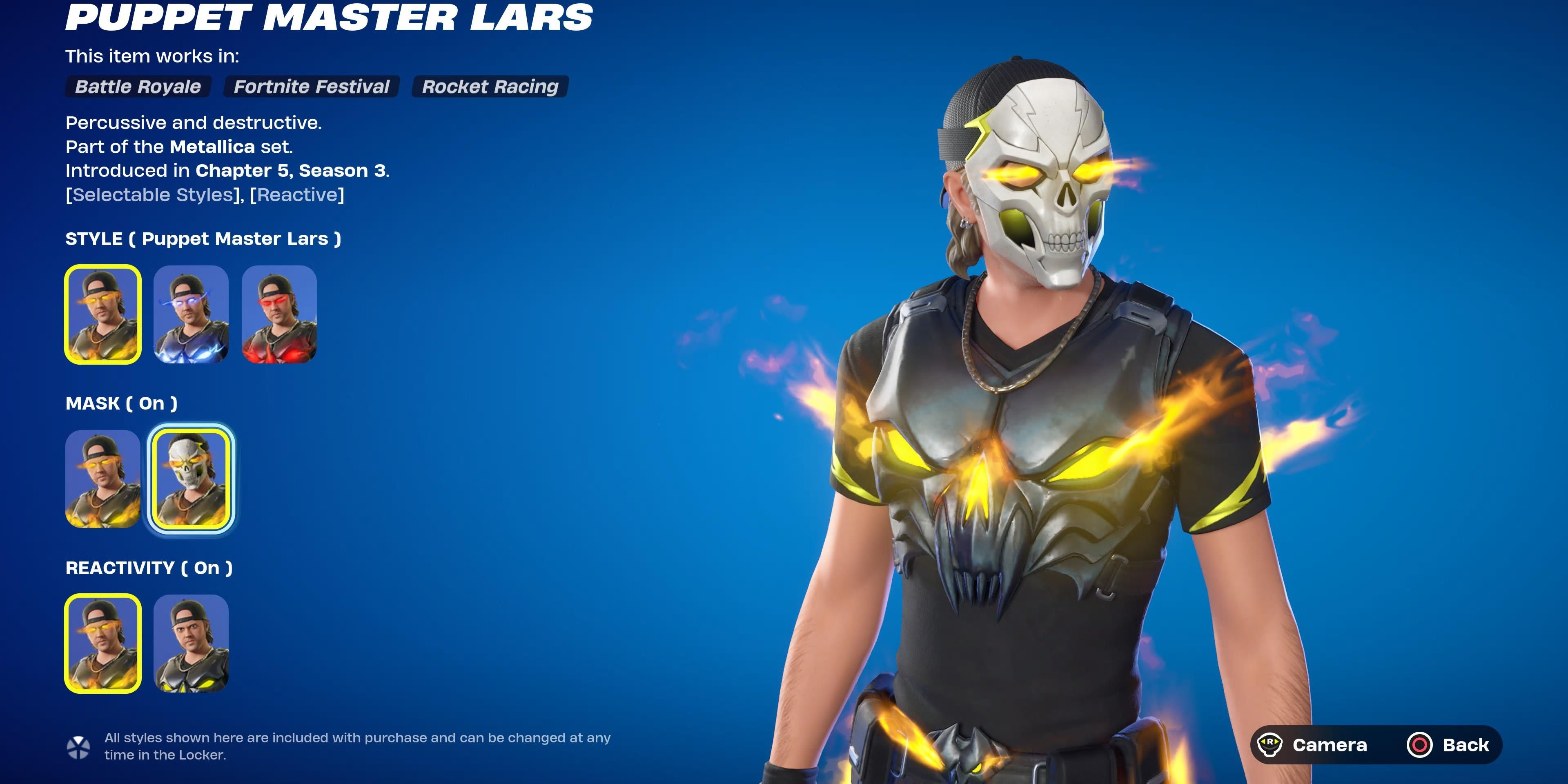 Night In Fortnite All Skins