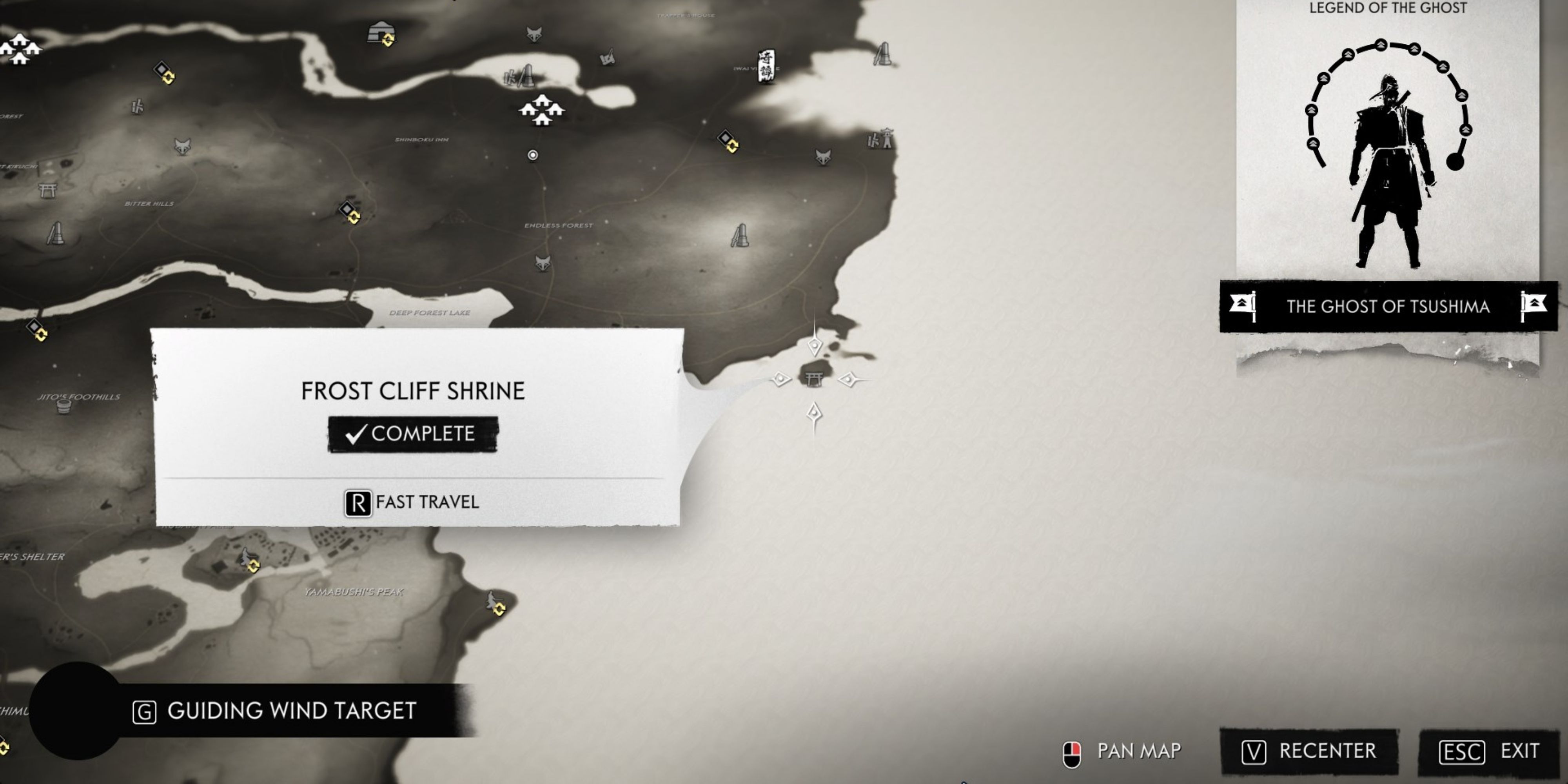 All Shrine Locations in Ghost of Tsushima