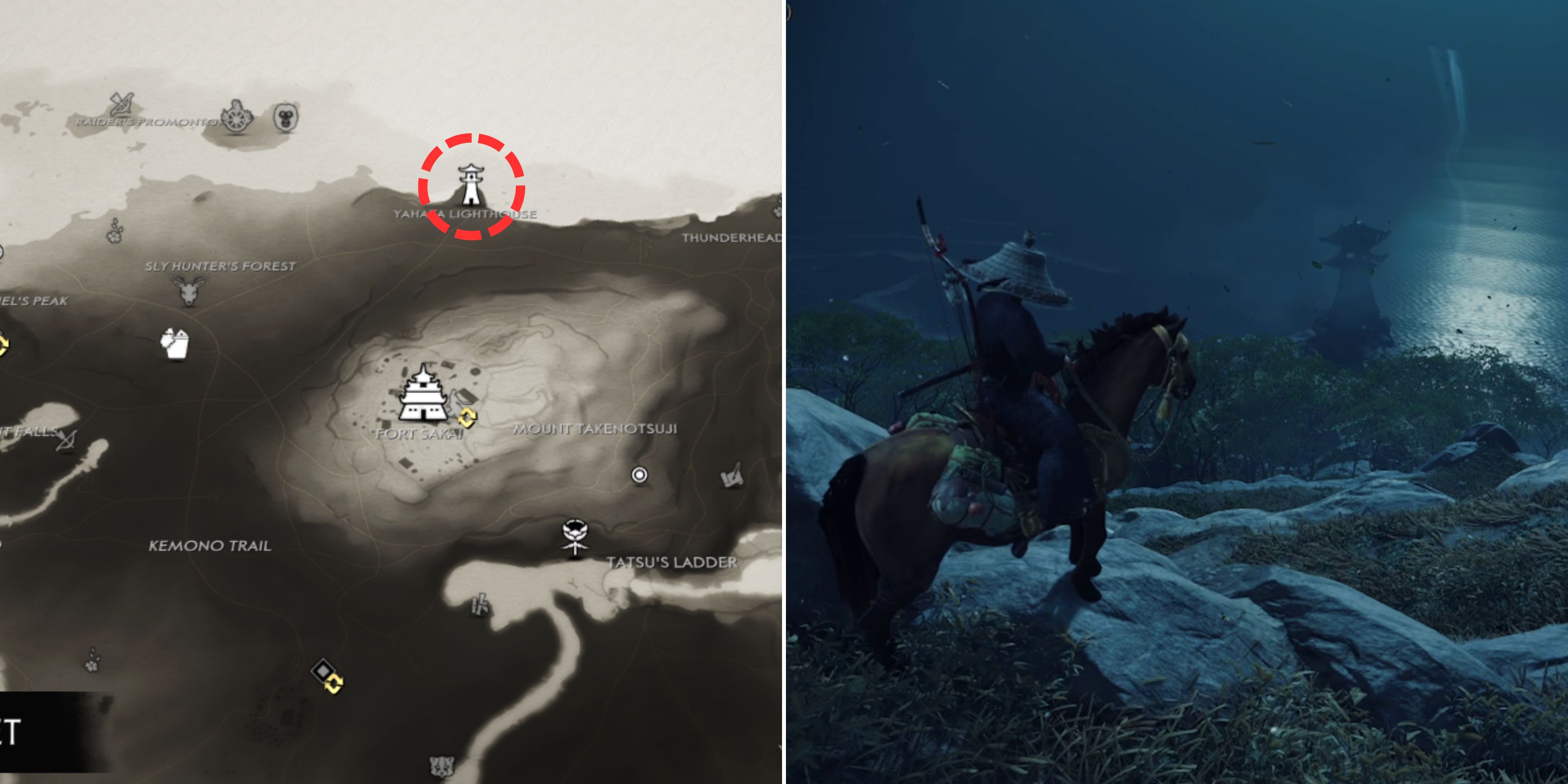How to Climb the Yahata Lighthouse in Ghost of Tsushima