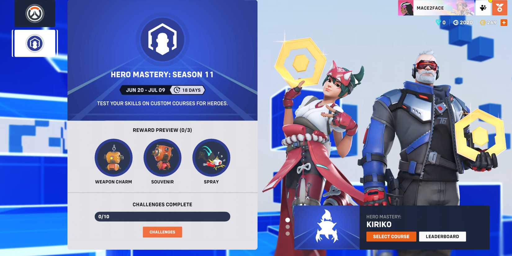 Overwatch 2 Season 11: All Hero Mastery Challenges & Rewards