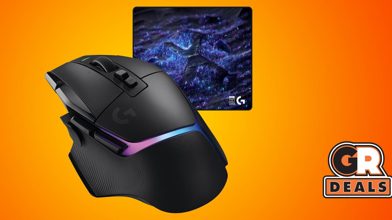 Logitech Gaming Mouse and Mousepad Bundle Is $40 Off for a Limited Time
