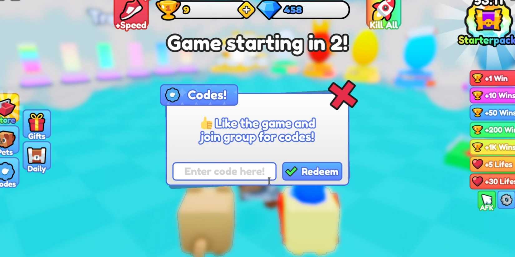 Roblox: Logo Block Race Codes