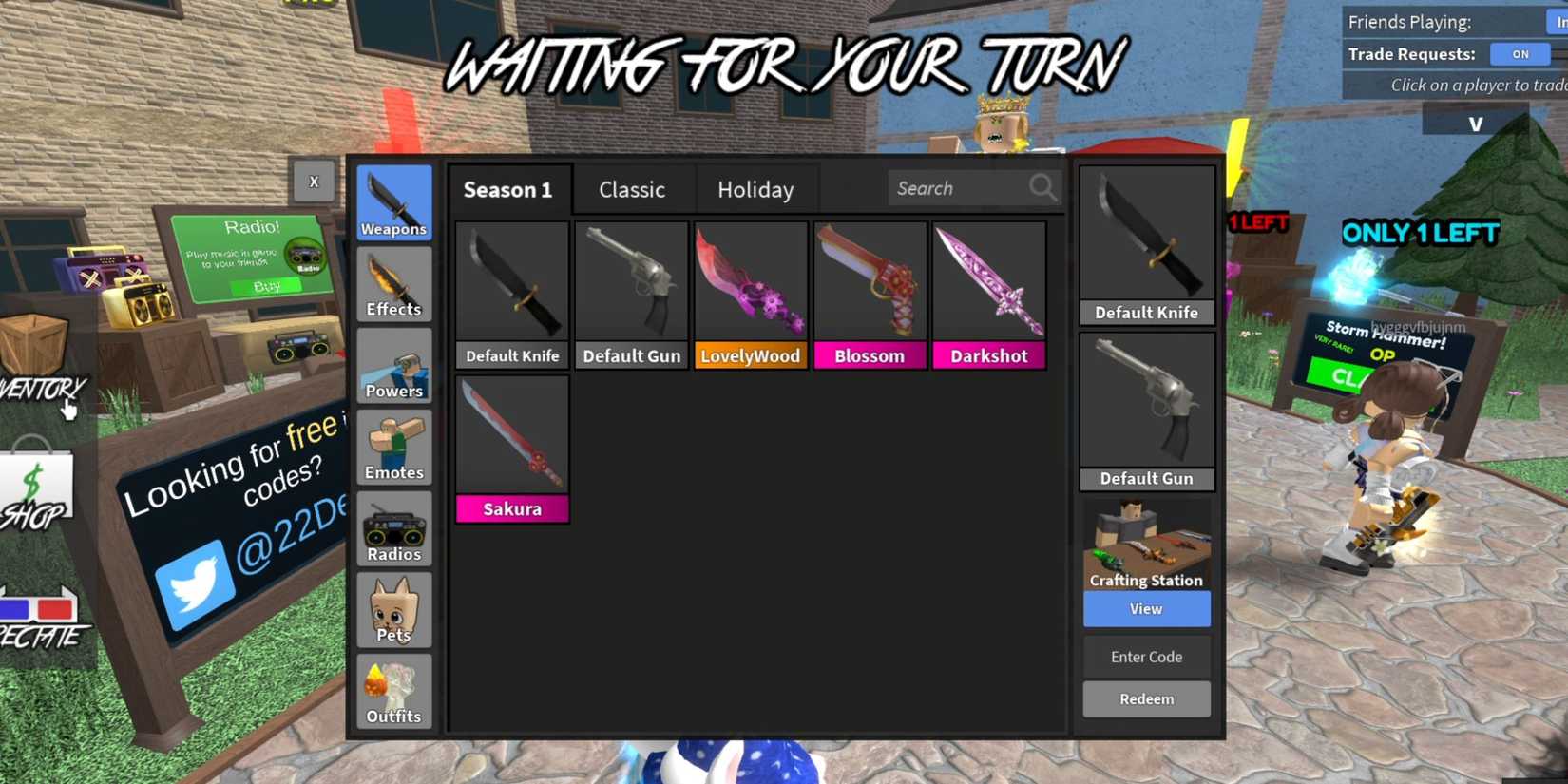 Roblox: San's MM2 Codes