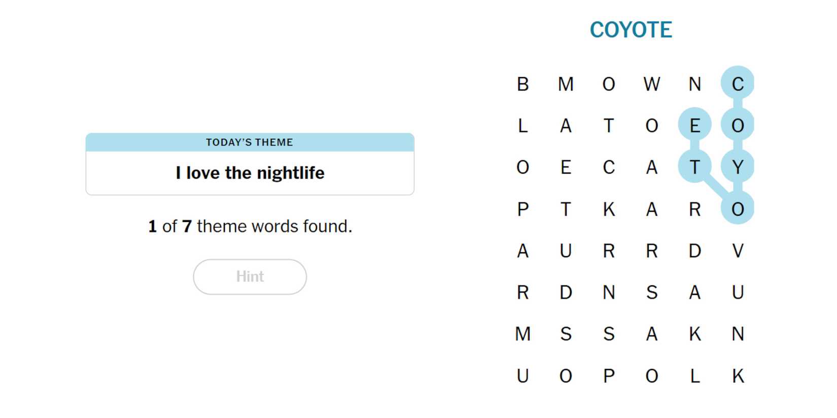 New York Times Strands Hints and Answers for June 22, 2024