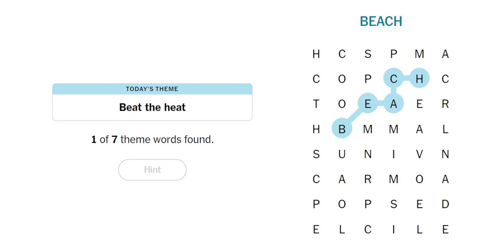 New York Times Strands Hints and Answers for June 8, 2024