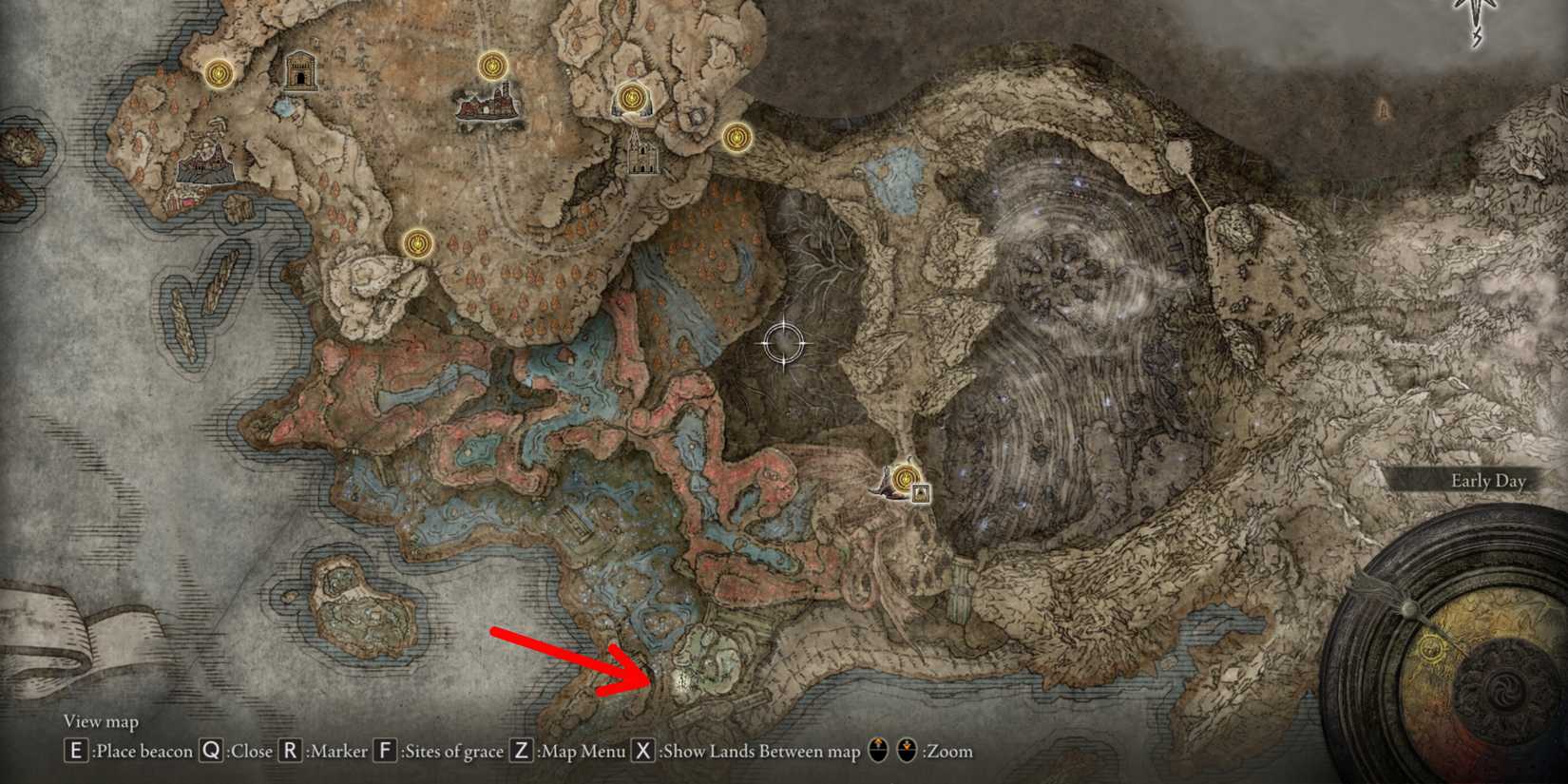 Where to Find Southern Shore Map Fragment in Shadow of the Erdtree