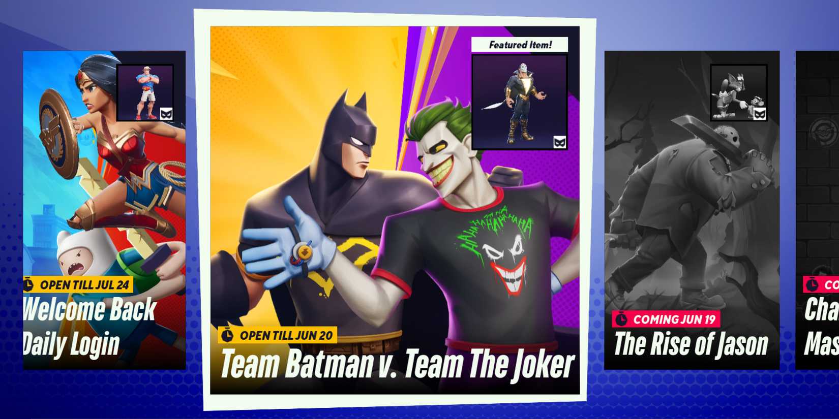 MultiVersus: Team Batman v. Team The Joker Event Guide