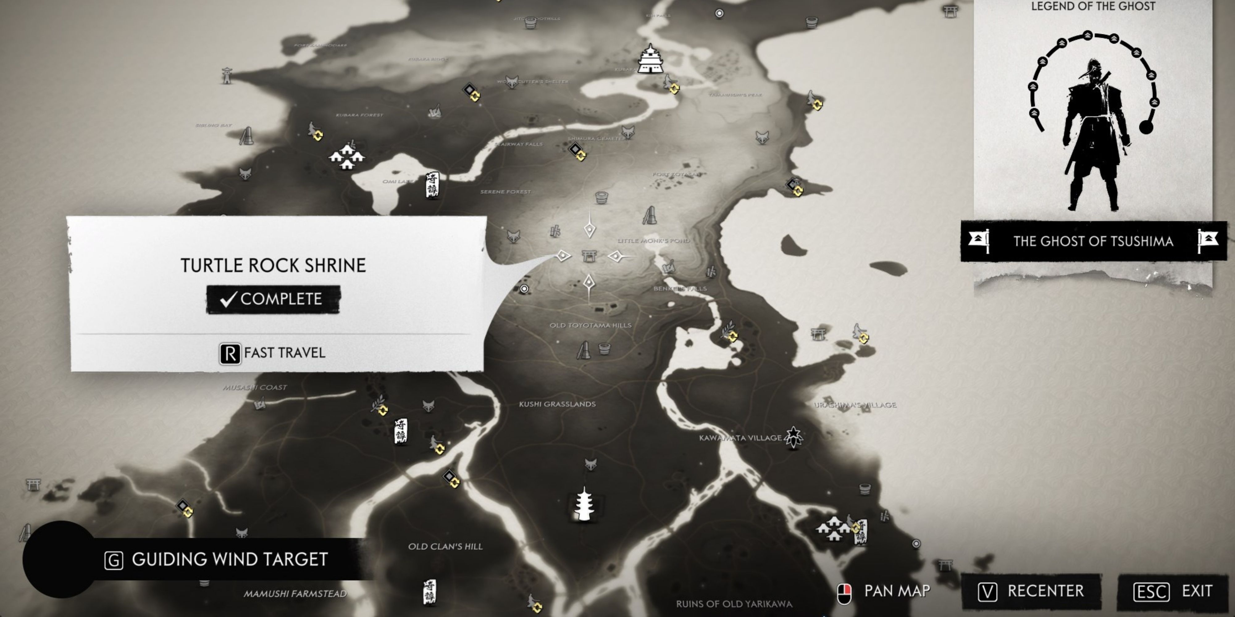 All Shrine Locations in Ghost of Tsushima