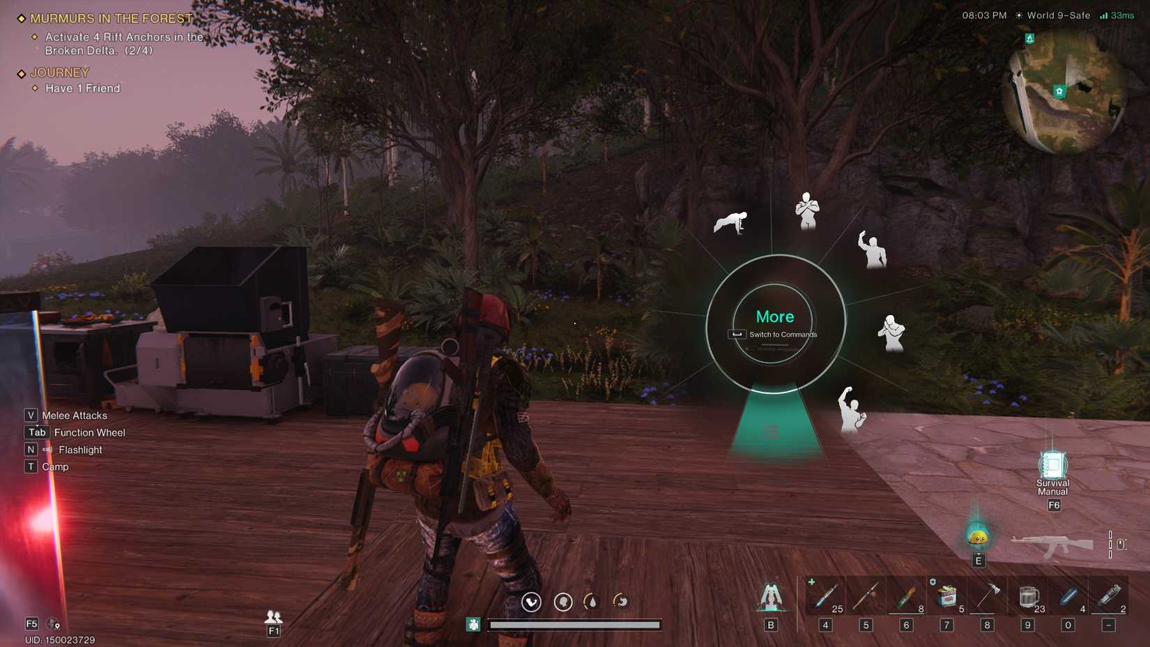 How to Emote in Once Human