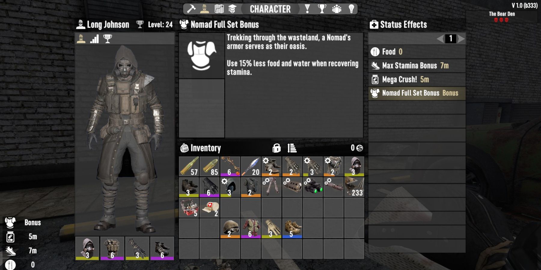 Best Armor Sets For Farming And Looting In 7 Days To Die