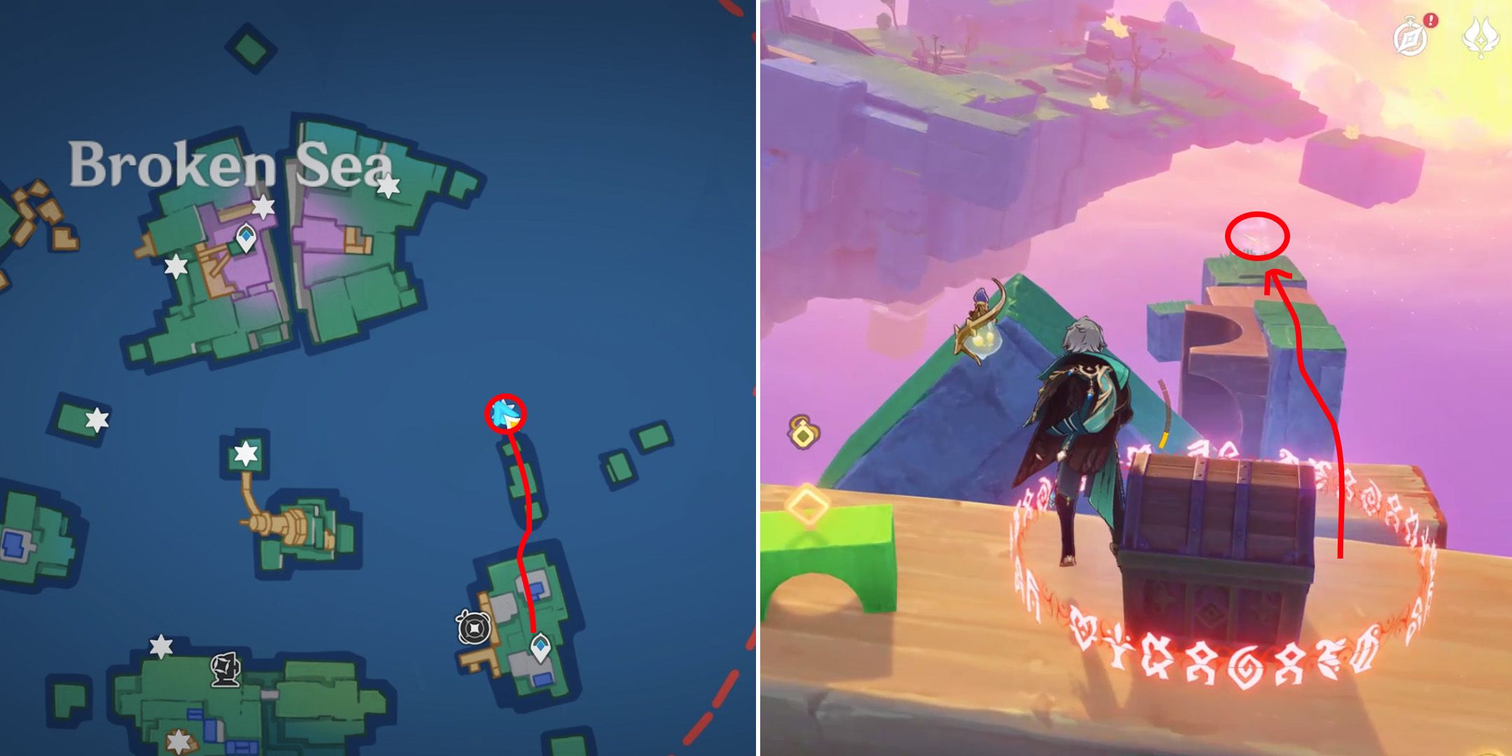 Excerpts Of Bliss Locations In Broken Sea (Simulanka Part 3) - Genshin ...