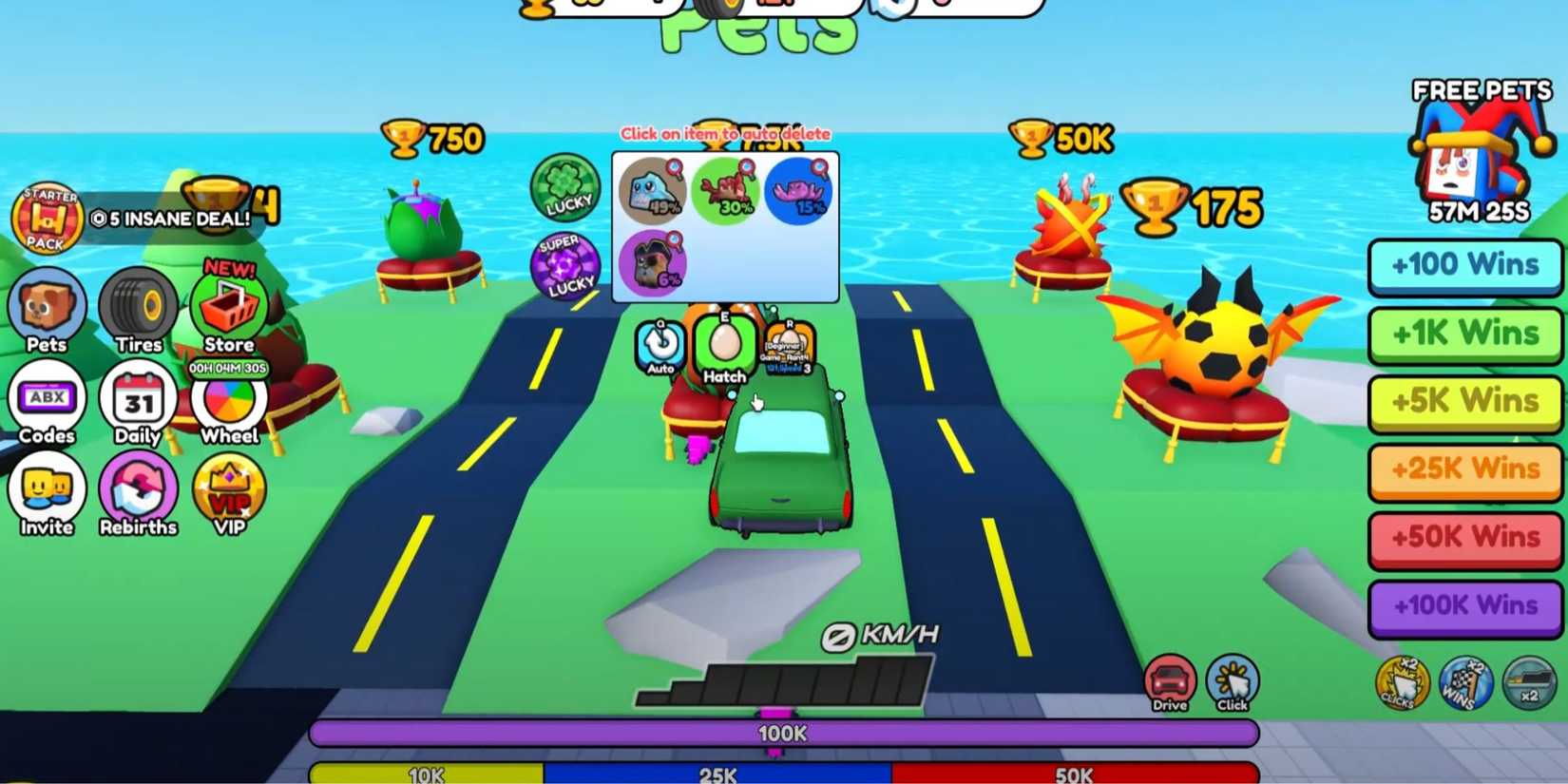 Roblox: Car Race Clicker Codes