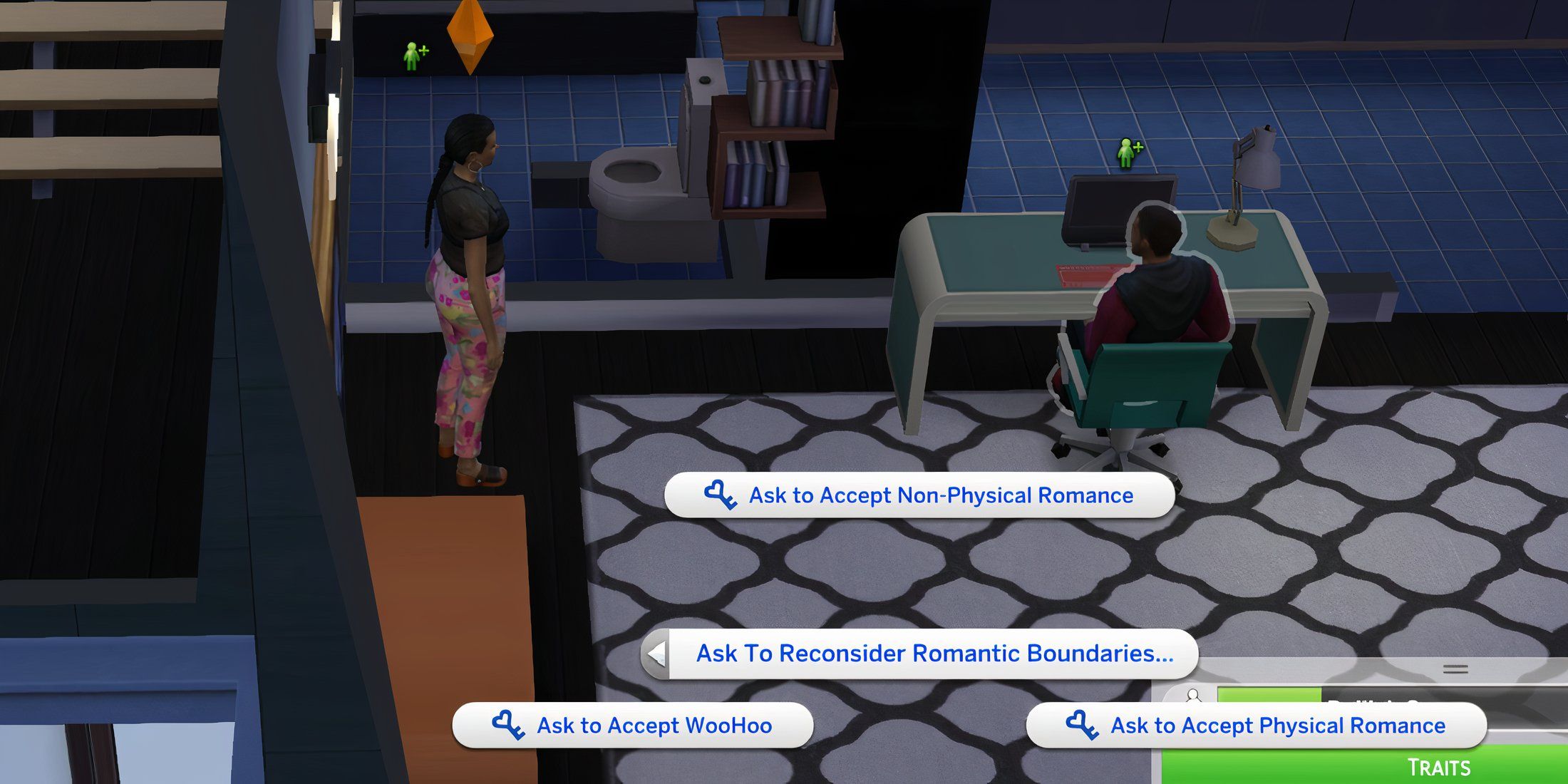 How to Change Romantic Boundaries in The Sims 4