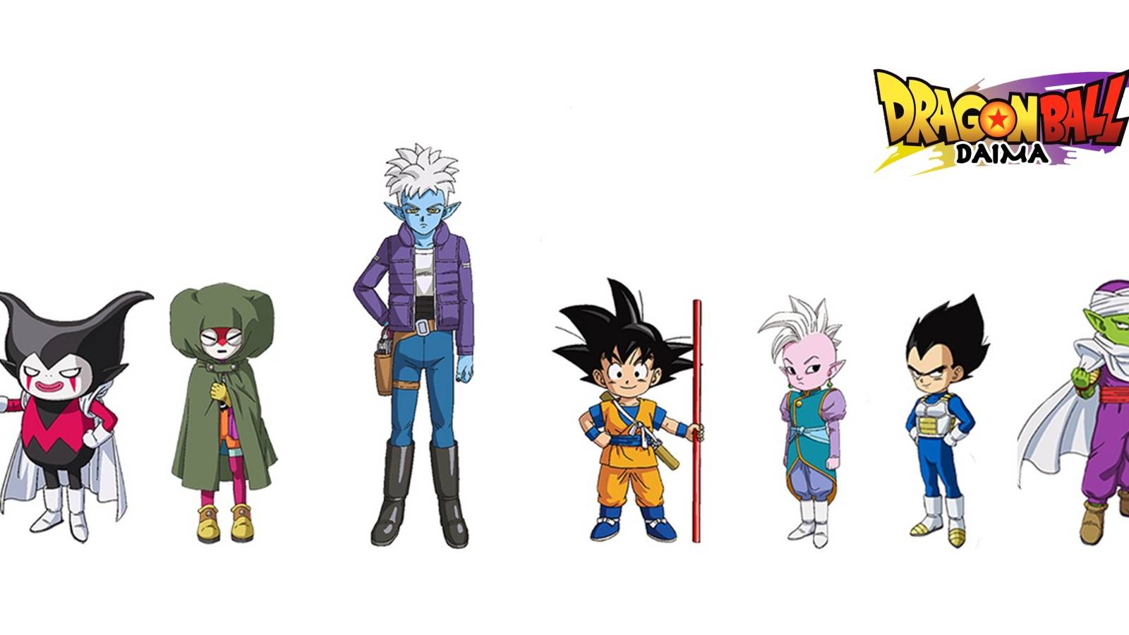 Dragon Ball DAIMA Reveals Series Character Designs