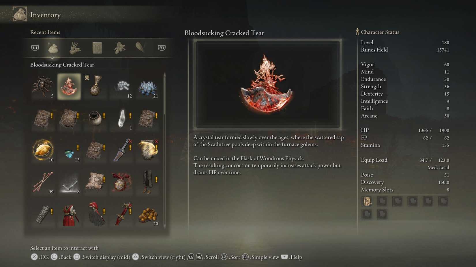 How to Get Bloodsucking Cracked Tear in Elden Ring DLC