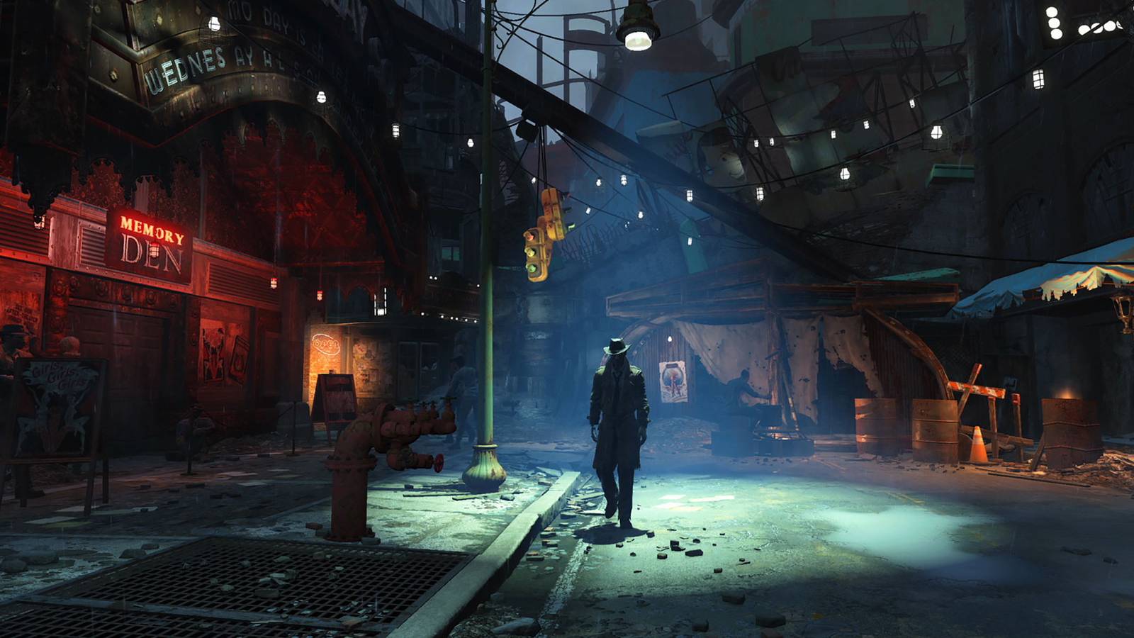 Fallout 4 Player Builds a Theater in Vault 88