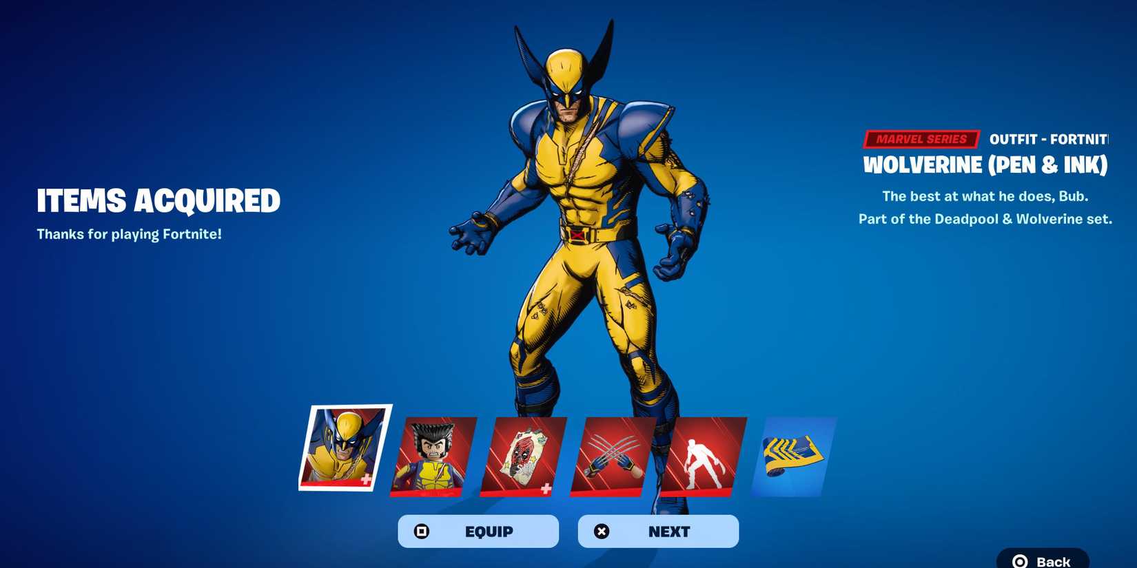 wolverine skin