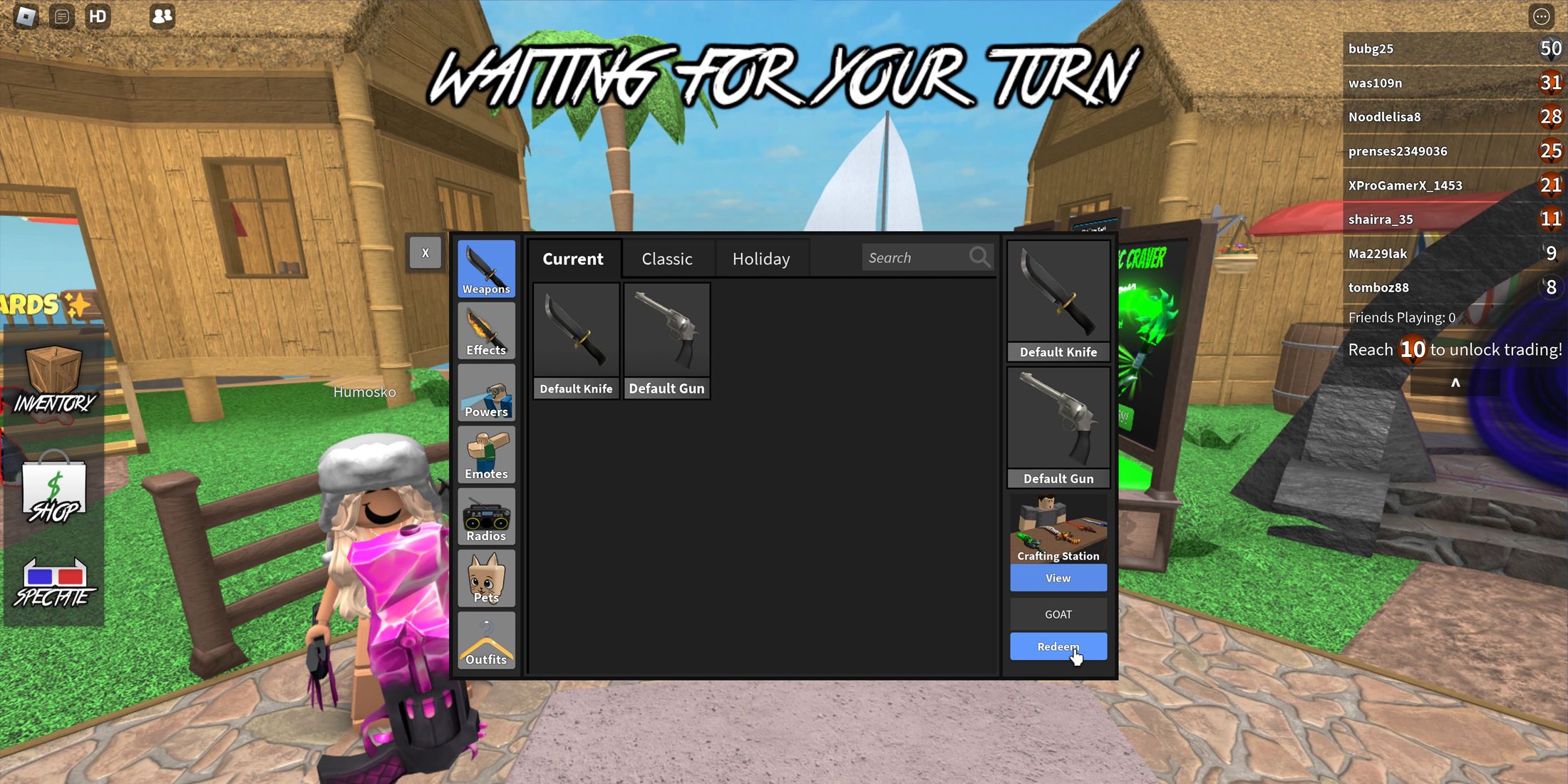 Roblox: Laroi's Knife Game Codes