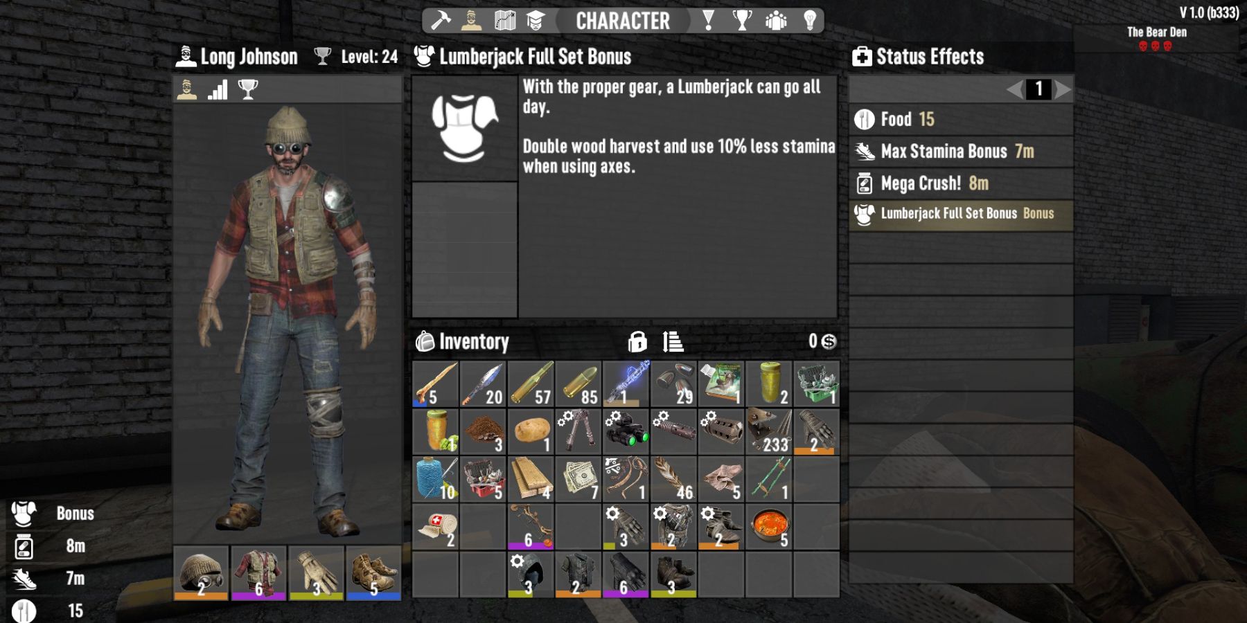 Best Armor Sets For Farming And Looting In 7 Days To Die