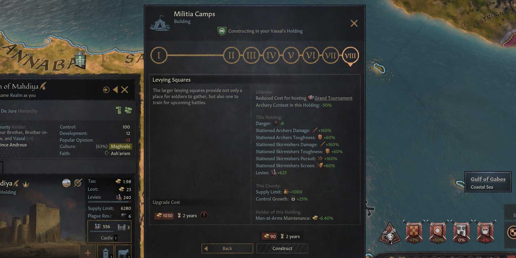 Best Military Buildings In CK3