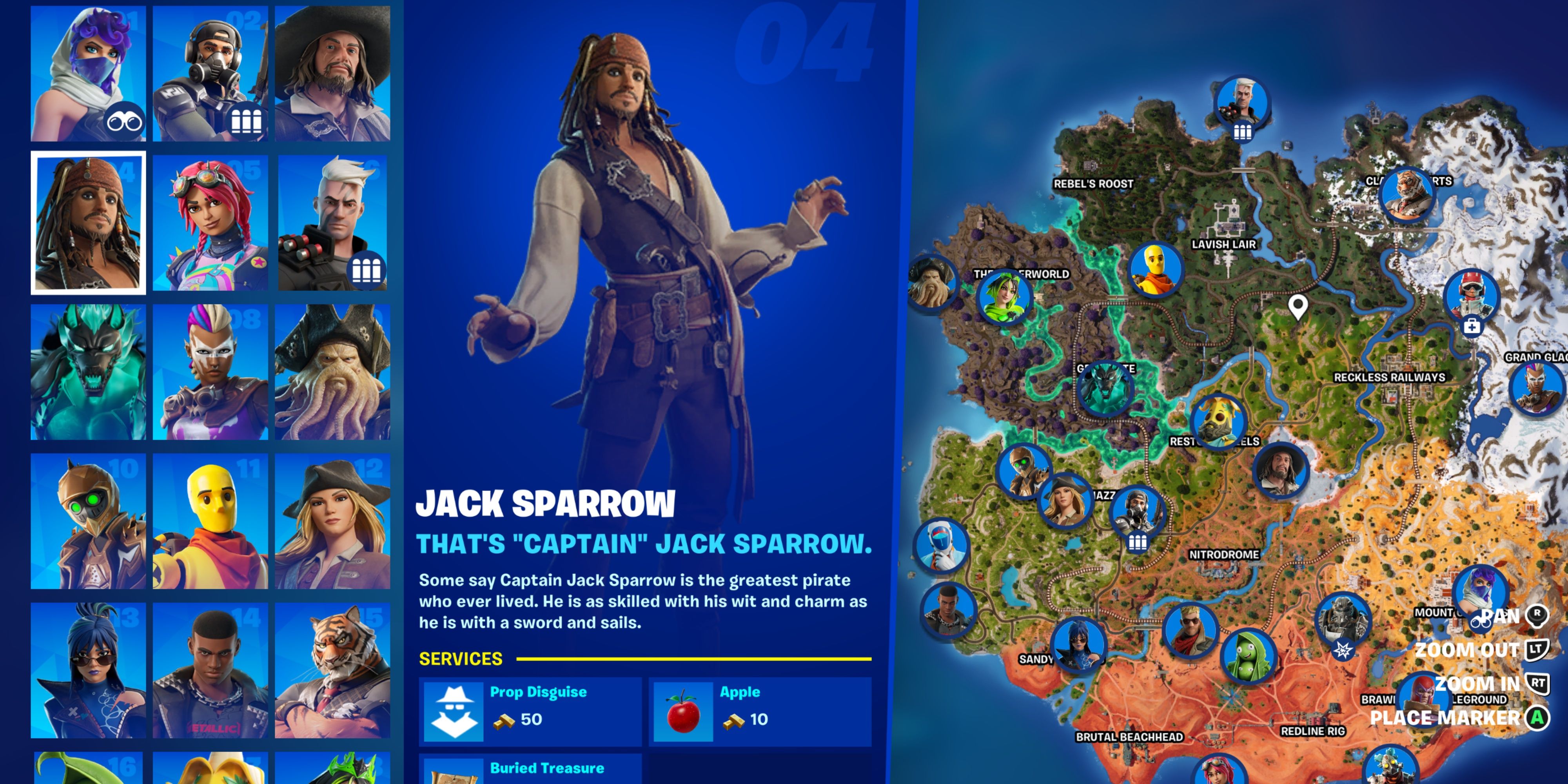 Fortnite：第 5 章第 3 季 NPC 位置