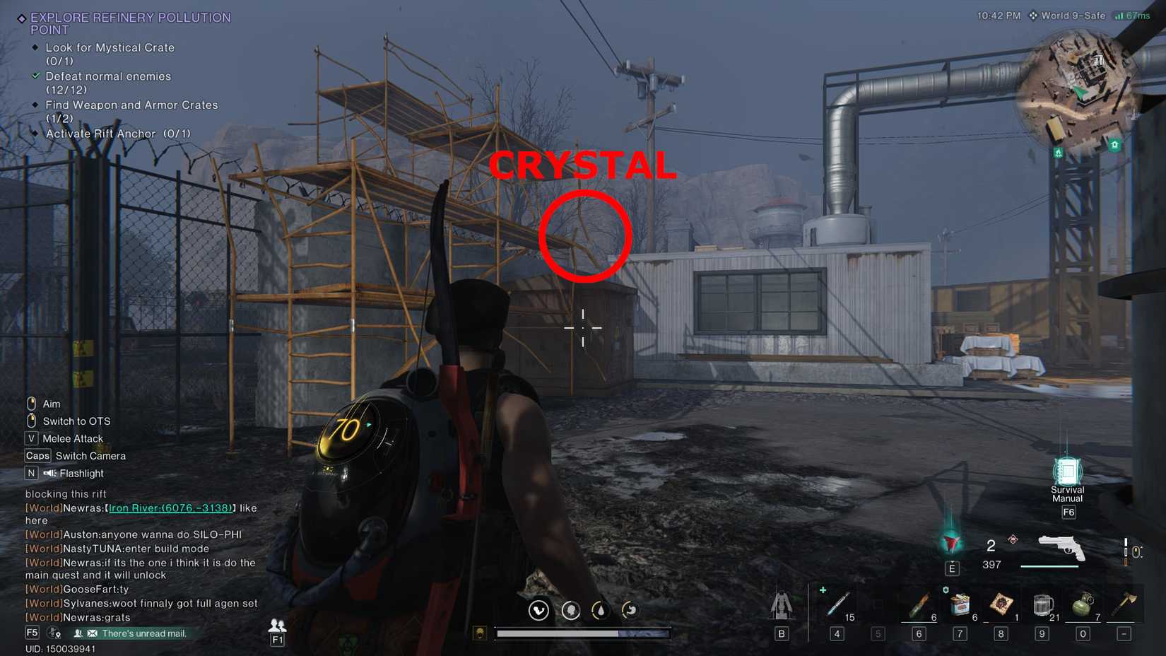 Once Human: Explore Refinery Pollution Point Guide (Mystical, Weapon ...