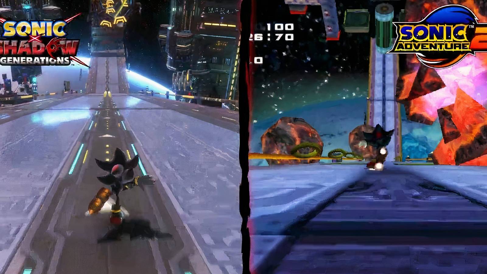 Sonic X Shadow Generations - Official Generations of Stages Comparison ...