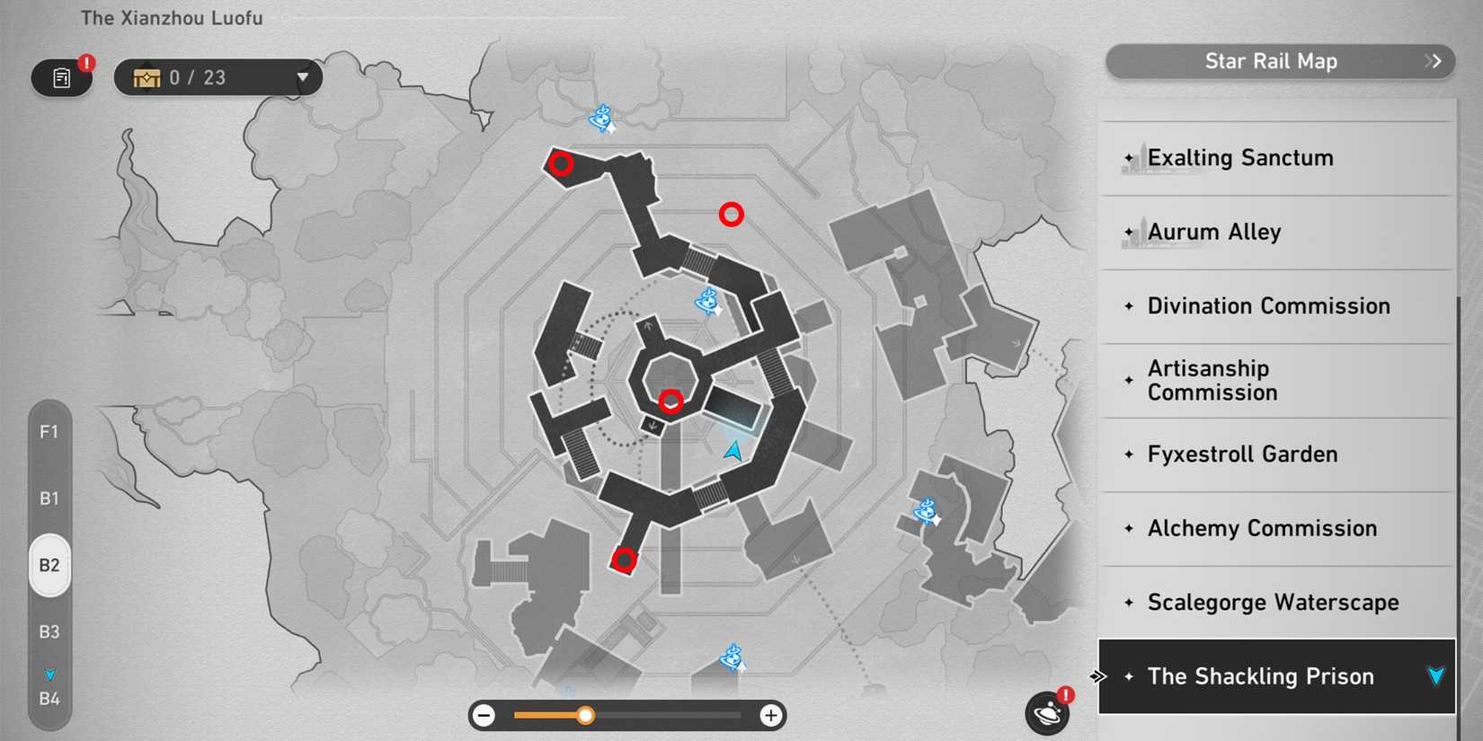 Shackling Prison Chest and Warp Trotter Locations In HSR - Honkai: Star ...