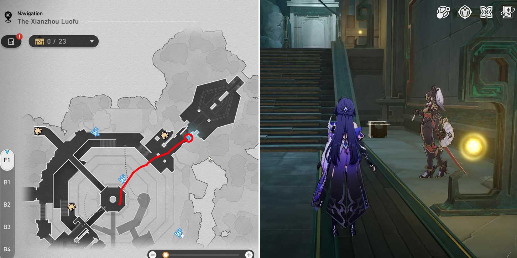 Shackling Prison Chest and Warp Trotter Locations In HSR - Honkai: Star ...