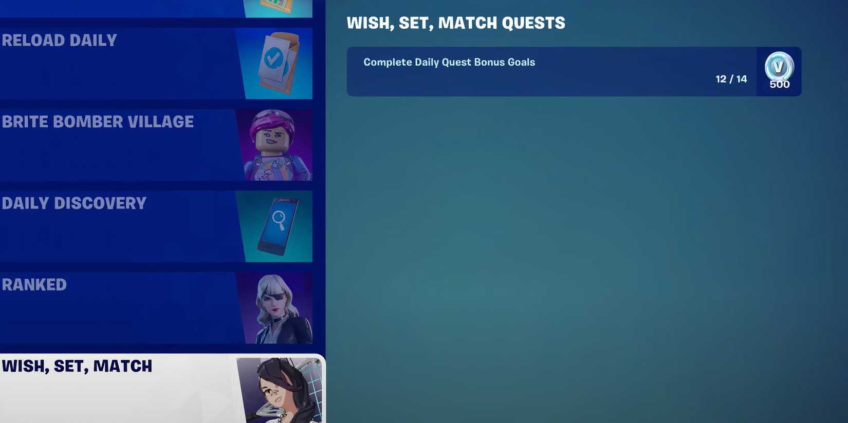 Fortnite: Wish, Set, Match Quest Pack Guide