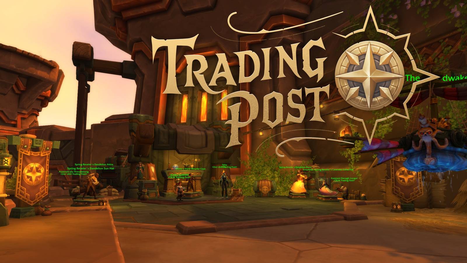 World of Warcraft Reveals August 2024 Trading Post Rewards